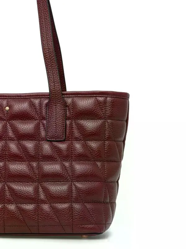 Geox Gardren Quilted Leather Tote