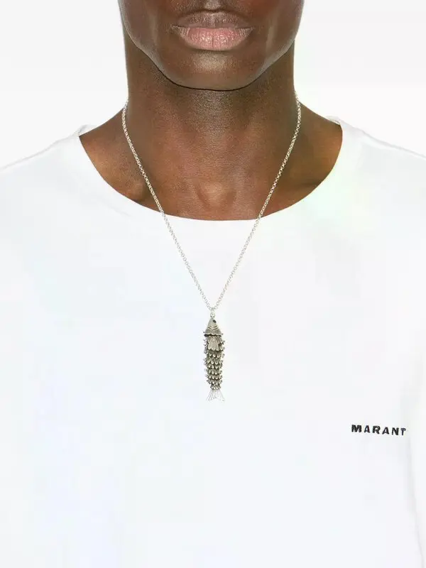 MARANT Isabel Articulated Fish Pendant Necklace