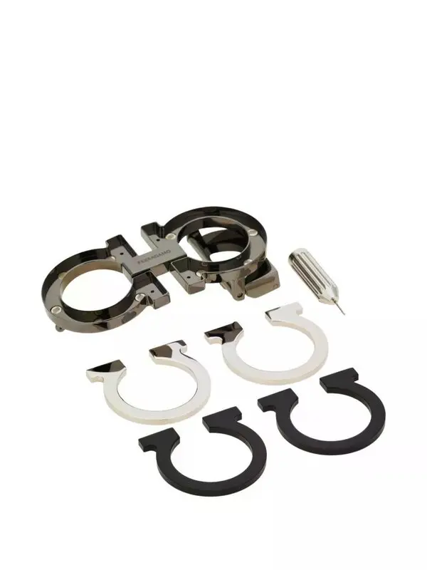FERRAGAMO Reversible Gancini Buckle Belt