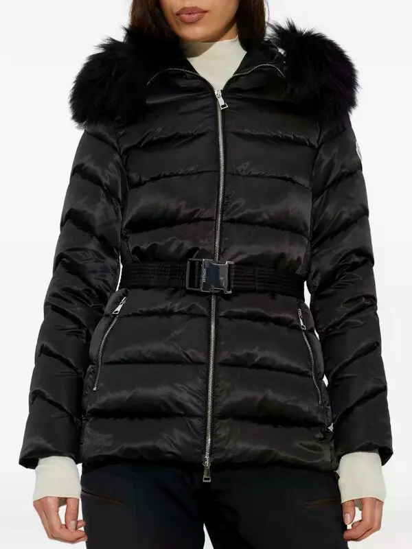 Moncler Long-sleeve Belted Jacket