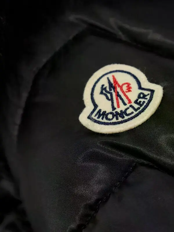 Moncler Long-sleeve Belted Jacket