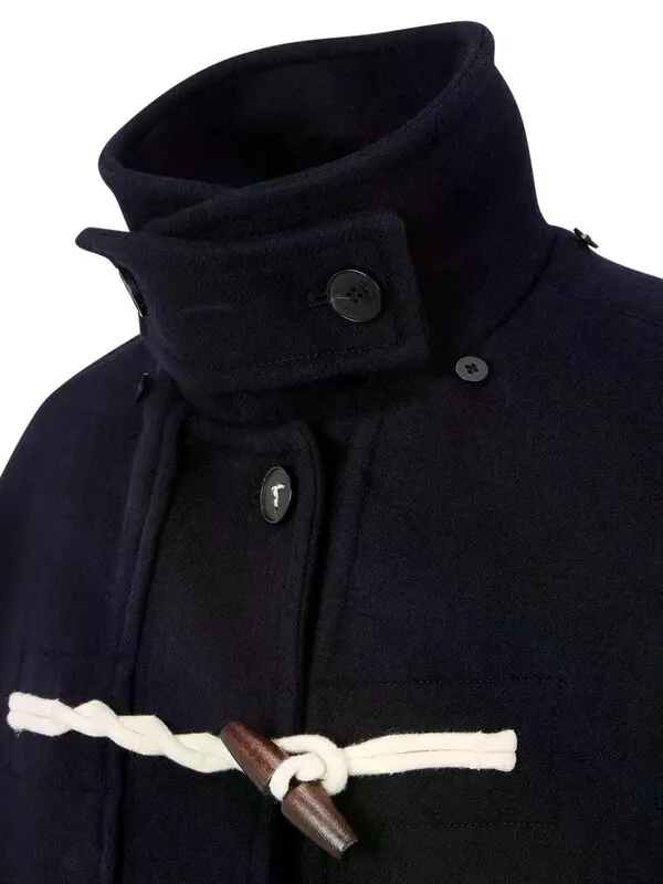 STUDIO TOMBOY Hooded Duffle Coat - Blue