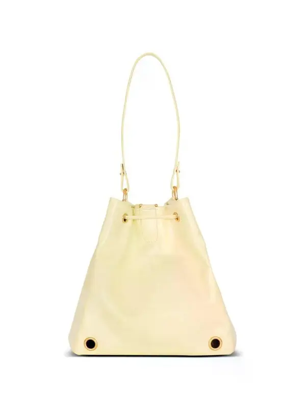 Balmain Pulse Leather Shoulder Bag