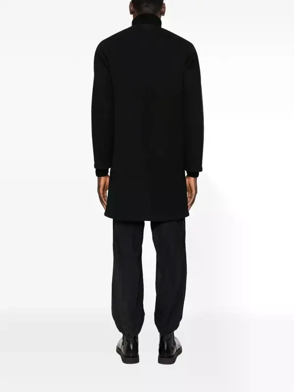 MACRON Karl Collarless Double-breasted Coat