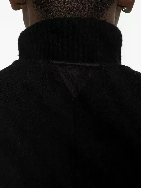 MACRON Karl Collarless Double-breasted Coat