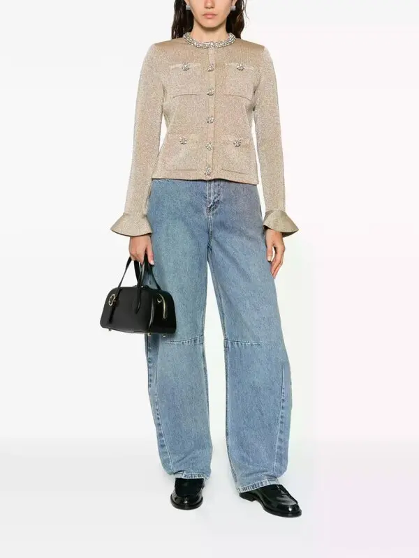 SELF-PORTRAIT Seam Detail Jeans