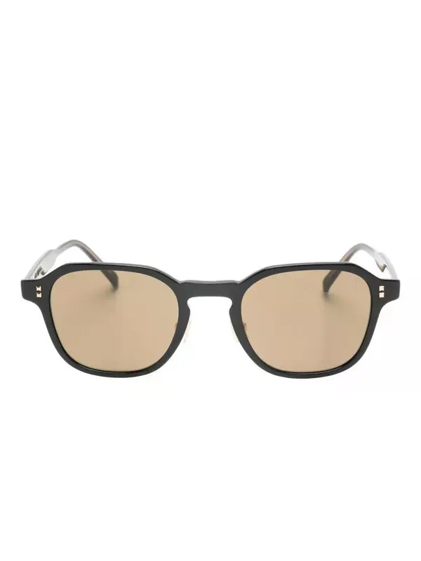 Dunhill Temple Detail Sunglasses - Black