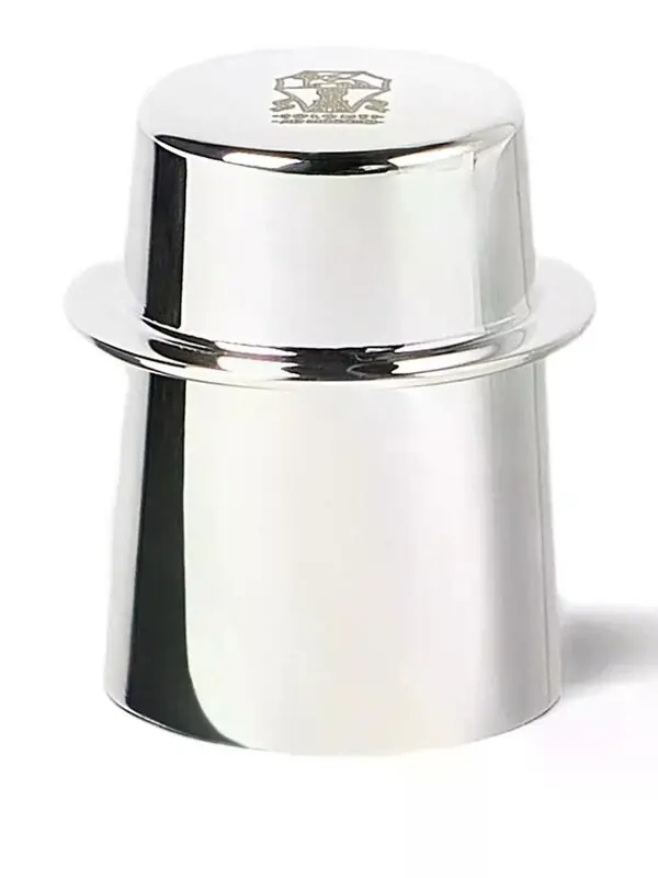 Brunello Cucinelli Logo-engraved Champagne Stopper - Silver