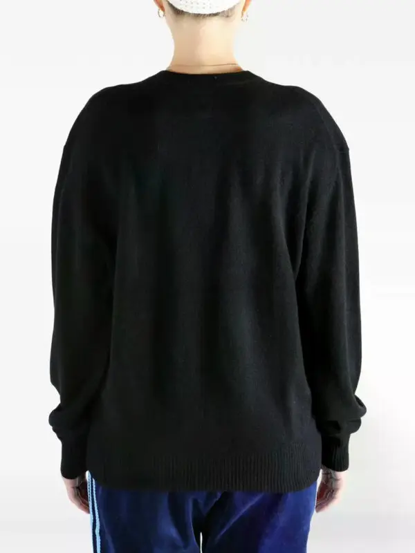 TOTEME Ribbed Cashmere Crew Neck Sweater