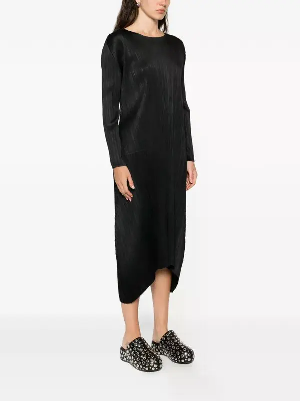 Issey Miyake Pleated Maxi Dress
