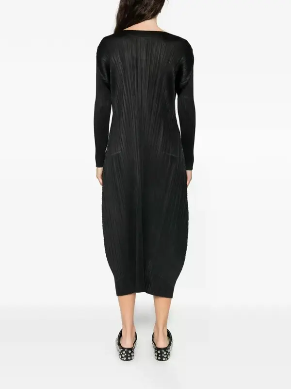 Issey Miyake Pleated Maxi Dress