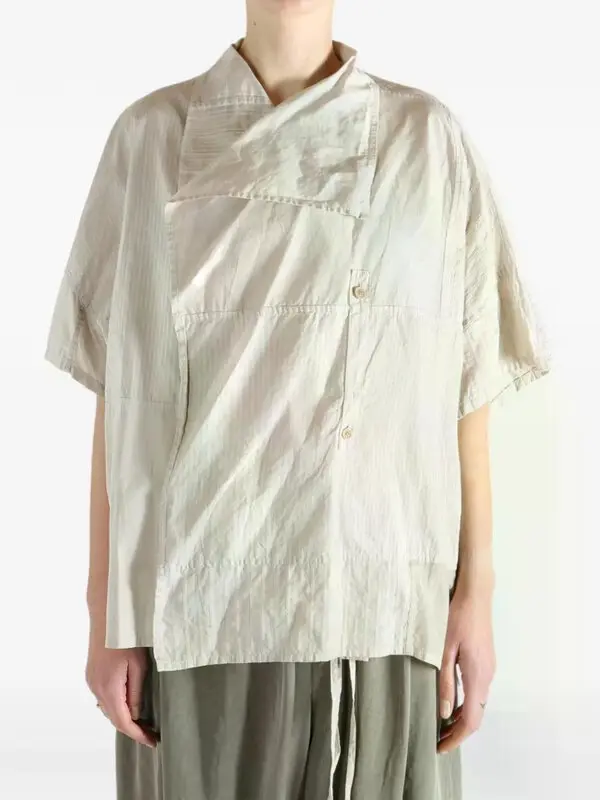Y’s Striped Panelled Shirt
