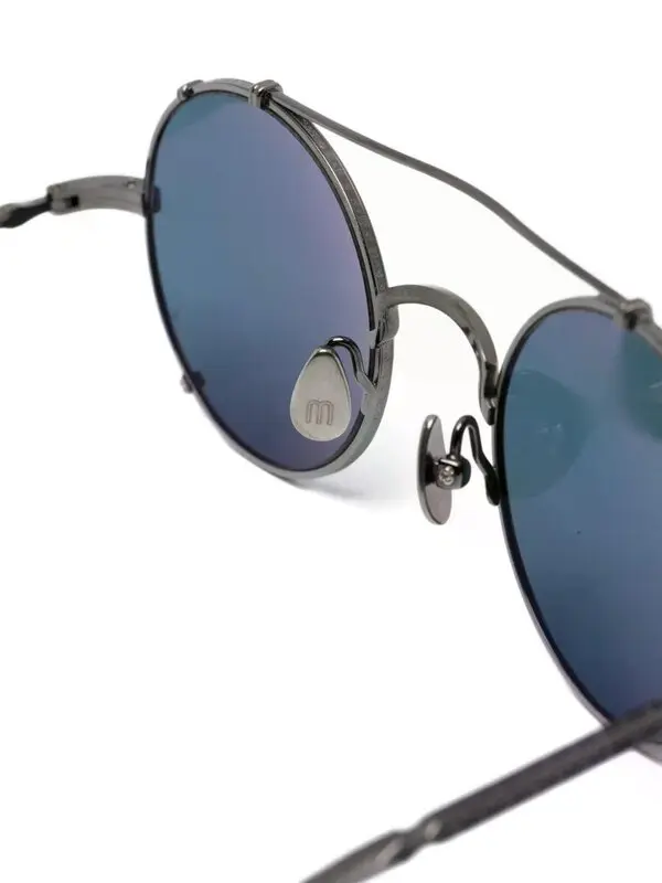 Matsuda Round-frame Sunglasses - Grey