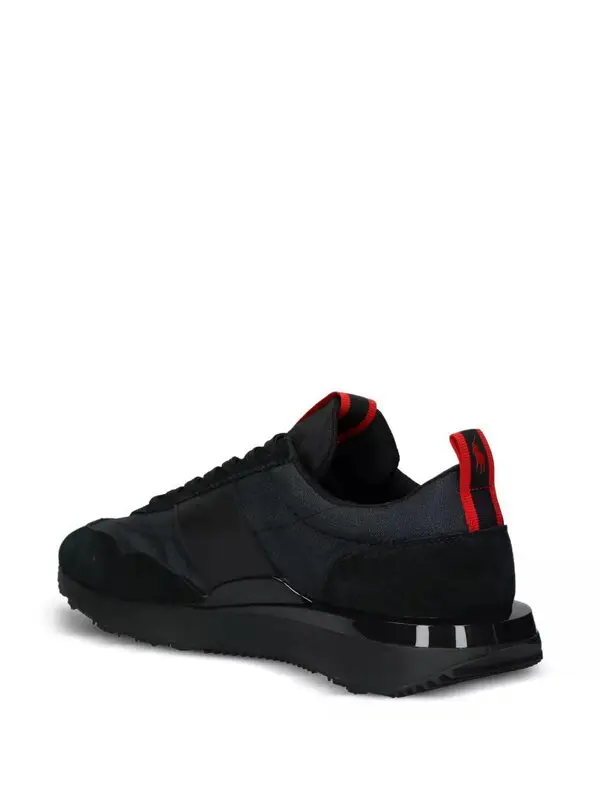 Polo Ralph Lauren Train 89 Logo-embroidered Sneakers - Black
