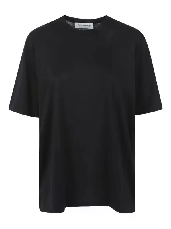 THE FRANKIE SHOP Harper Cotton T-shirt - Black