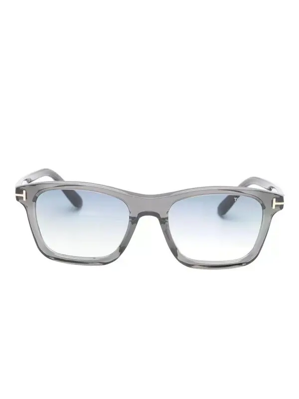 TOM FORD Geometric Full Rim Sunglasses - Grey
