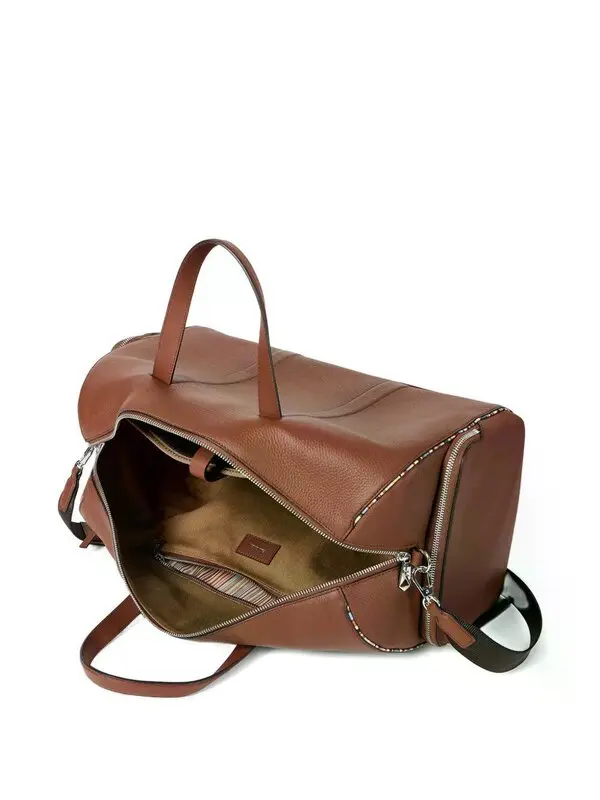 Paul Smith Zip-detail Leather Holdall
