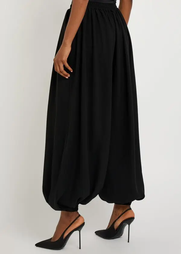 Ronny Kobo Dickens Crepe Trousers - Black