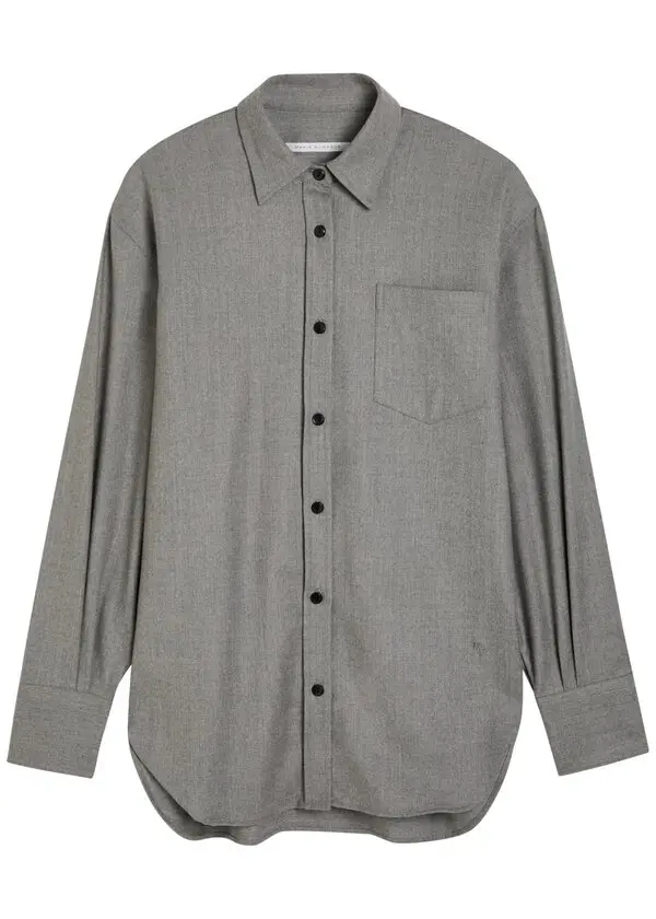 Maria Mcmanus Stretch-wool Shirt