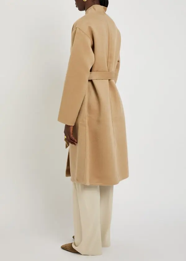 Eileen Fisher Belted Wool Coat