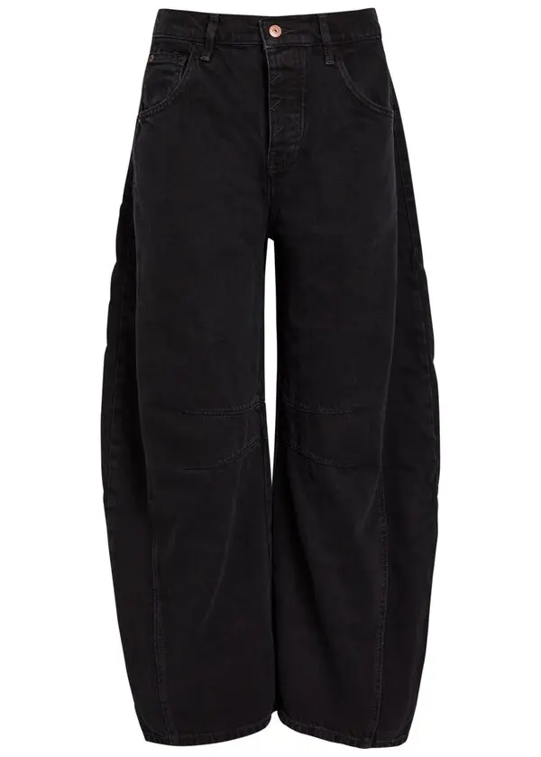 Free People Barrel-leg Jeans