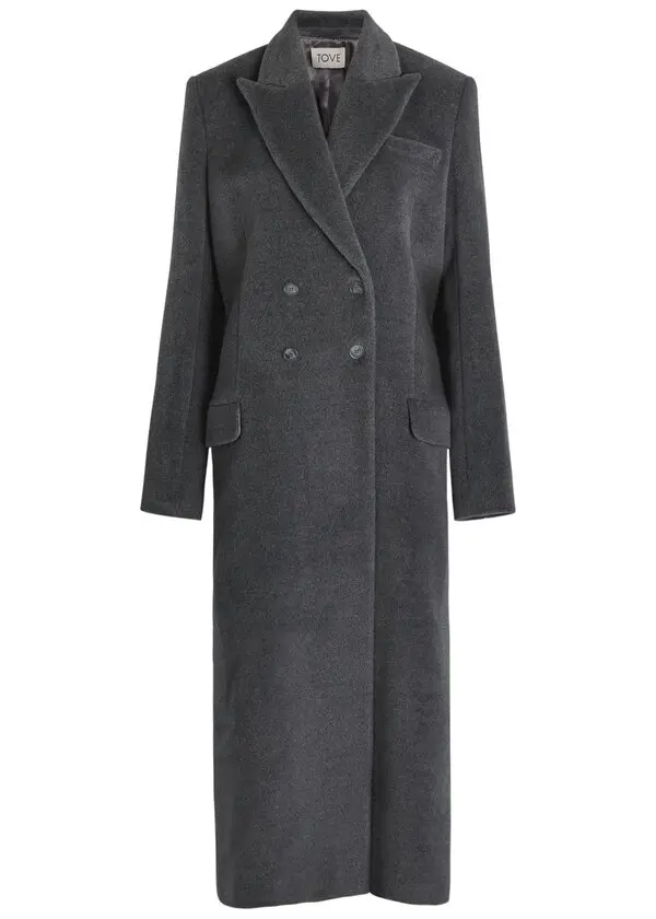Tove Gilda Double-breasted Wool Coat