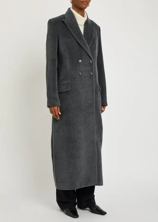 Tove Gilda Double-breasted Wool Coat