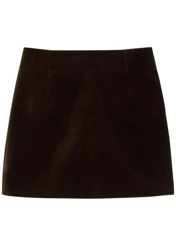 LIBEROWE Vera Velvet Mini Skirt