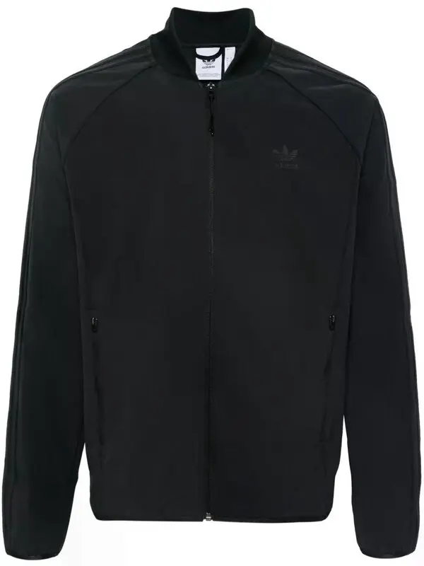 Adidas Sst Zip-up Sport Jacket - Black