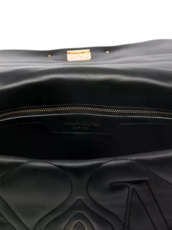 Alexander McQueen The Seal Shoulder Bag - Black