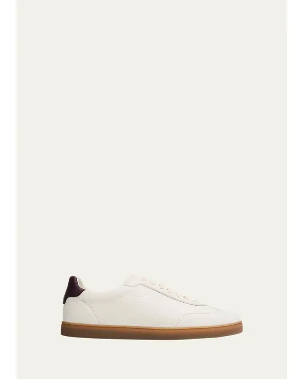 Brunello Cucinelli Deerskin T-toe Sneakers