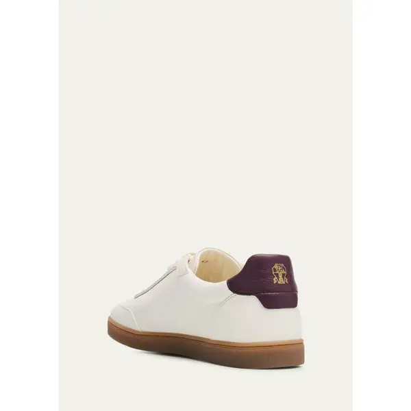 Brunello Cucinelli Deerskin T-toe Sneakers