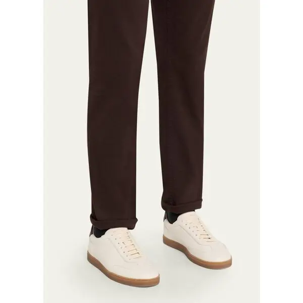 Brunello Cucinelli Deerskin T-toe Sneakers