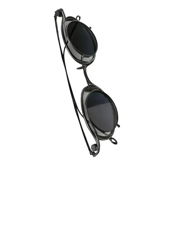 RIGARDS X Ziggy Chen Round-frame Sunglasses - Black