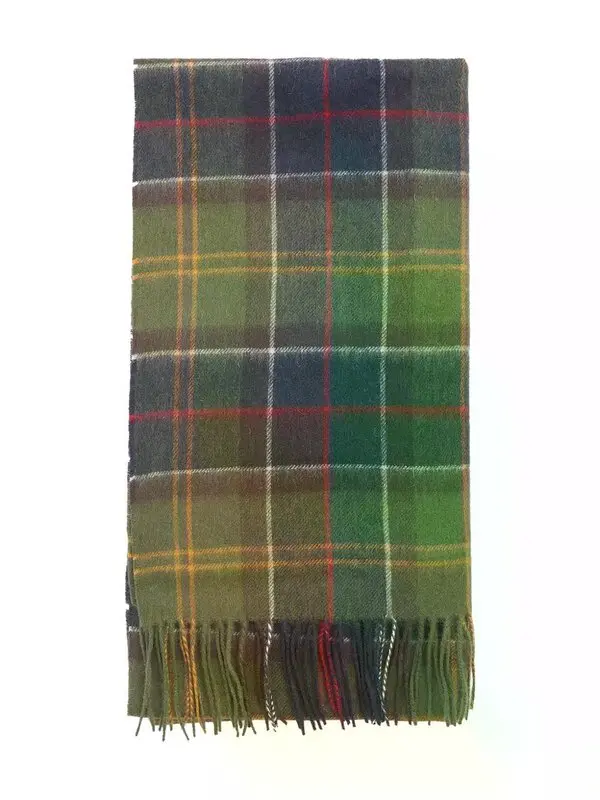 Barbour Braden Tartan Fringed Scarf