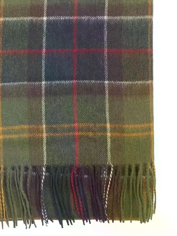 Barbour Braden Tartan Fringed Scarf
