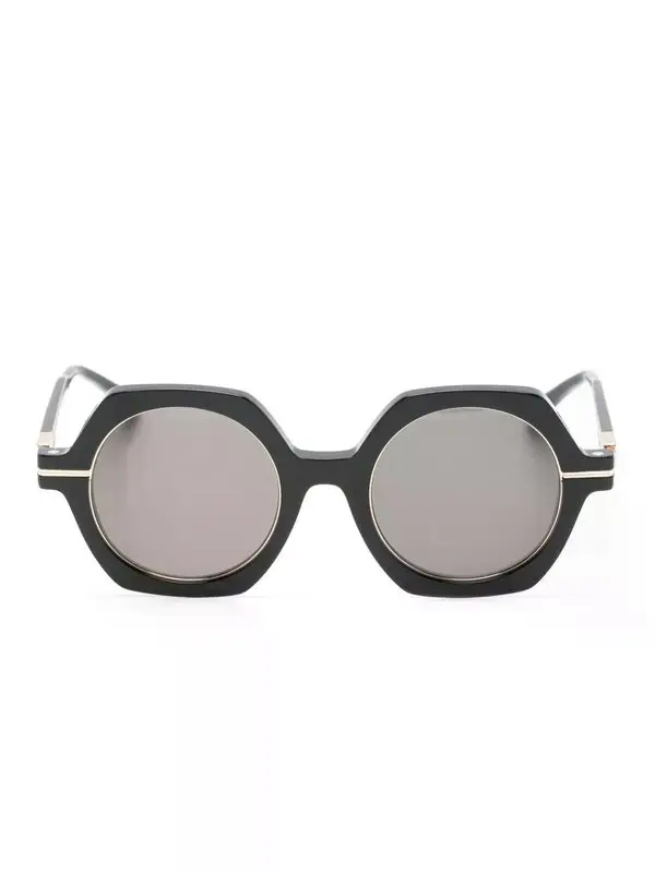 Matsuda Geometric Sunglasses - Black