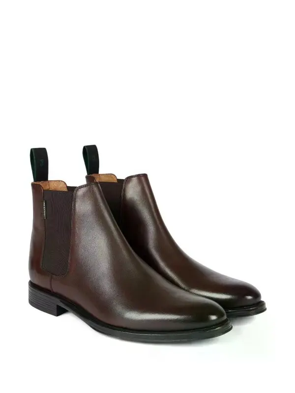 Paul Smith Elastic-sided Leather Chelsea Boots - Brown