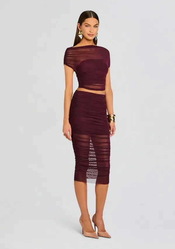 SEROYA Maja Midi Skirt
