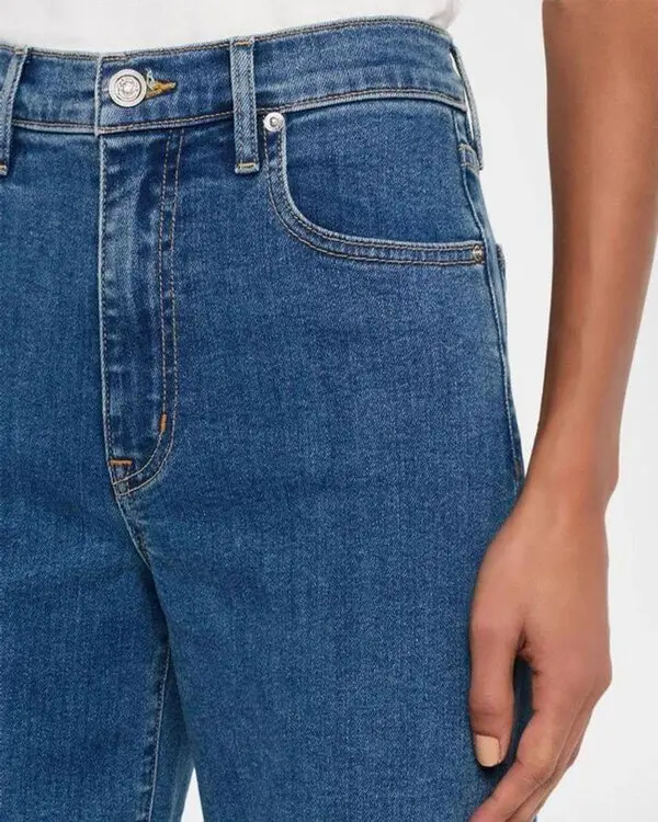 SLVRLAKE Grace High-rise Wide-leg Jeans