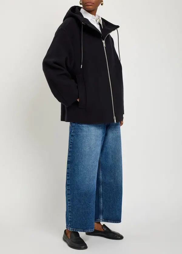 Studio Nicholson Etna Hooded Wool-cashmere Jacket