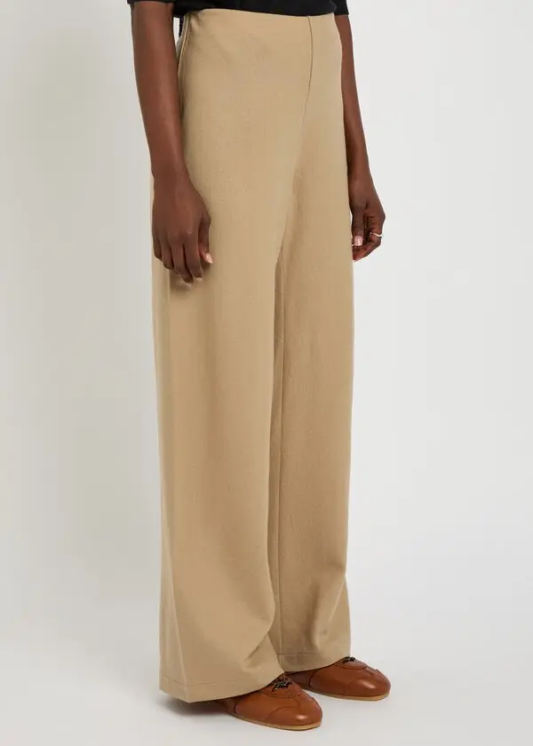 Eileen Fisher Wide-leg Wool Trousers