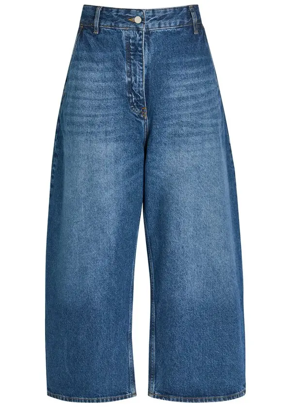 Studio Nicholson Chalco Barrel-leg Jeans - Denim