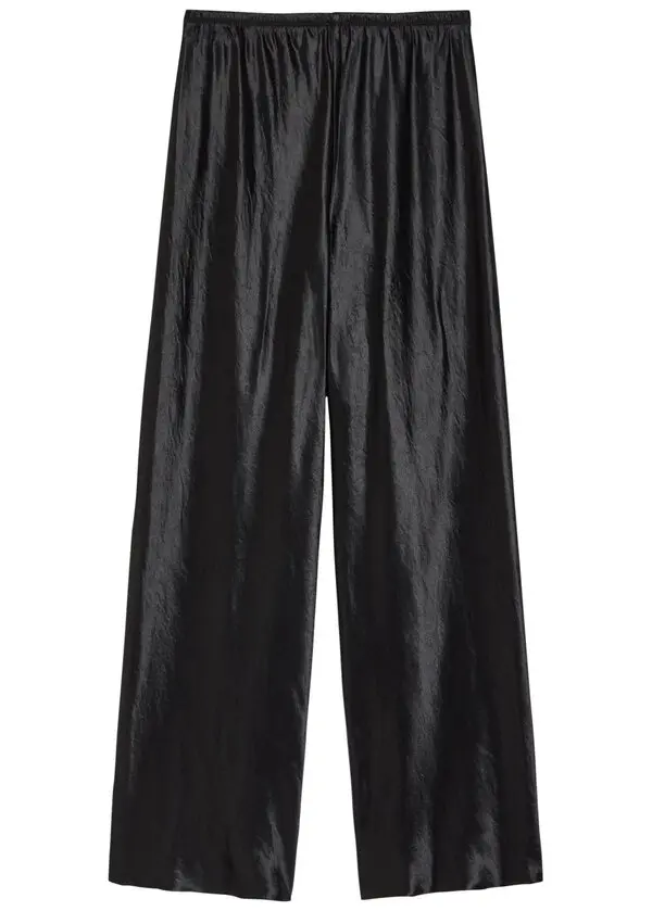 Maria Mcmanus Straight-leg Satin Trousers
