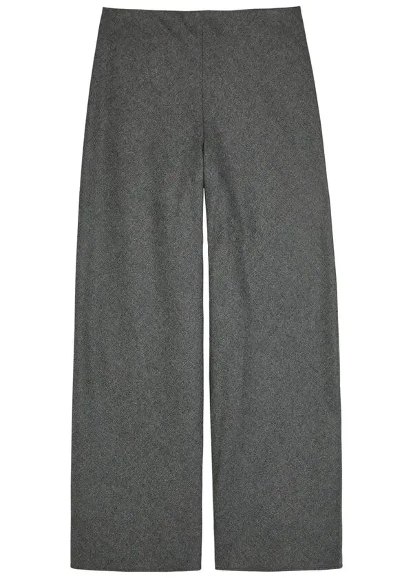Vince Wide-leg Wool-blend Trousers