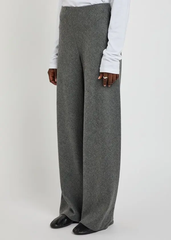 Vince Wide-leg Wool-blend Trousers