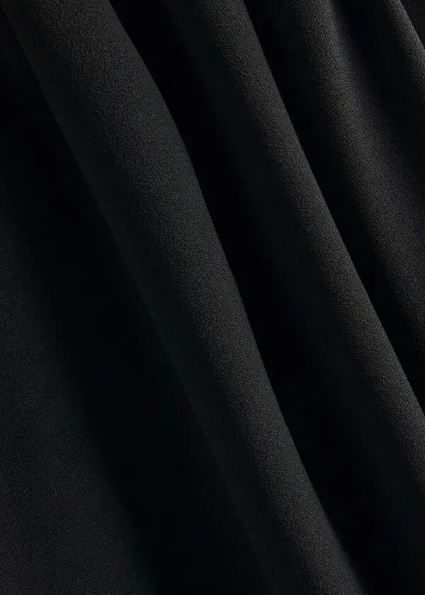Ronny Kobo Dickens Crepe Trousers - Black
