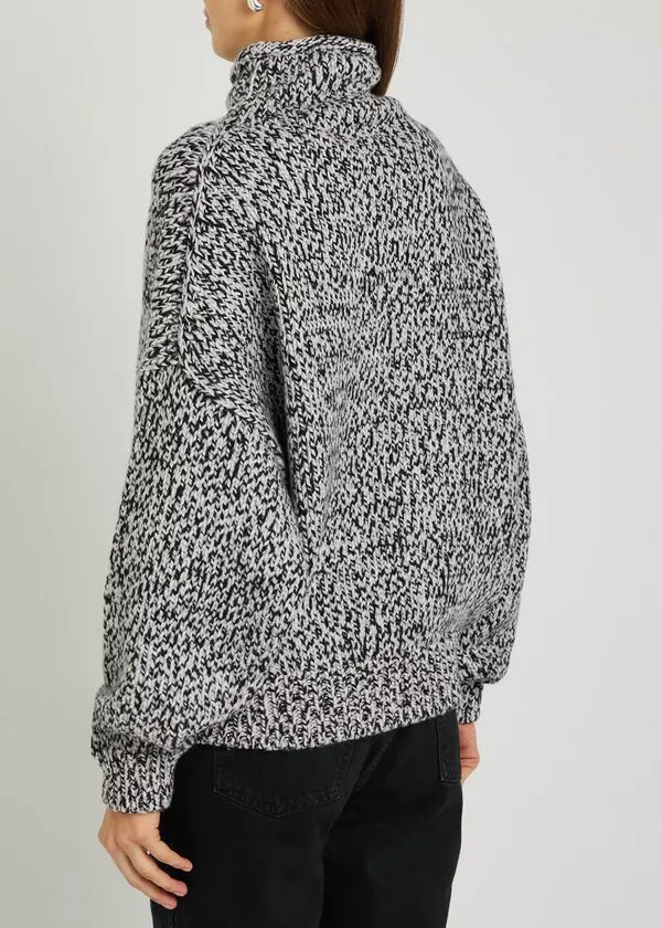Khaite Leon Patterned Cashmere Jumper