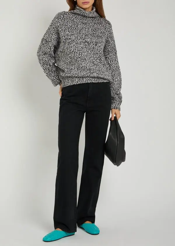 Khaite Leon Patterned Cashmere Jumper