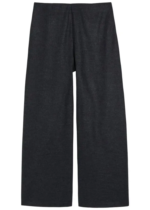 Eileen Fisher Wide-leg Wool Trousers